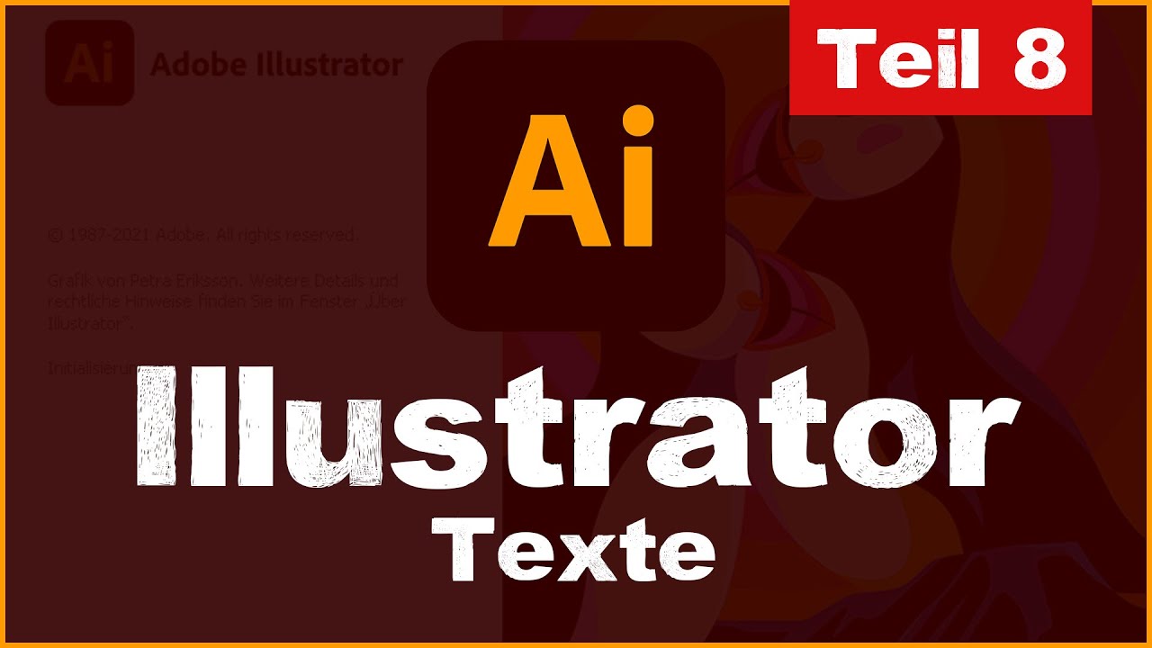 Texte Erstellen & Bearbeiten in Illustrator CC 2022 – Tutorial für ...