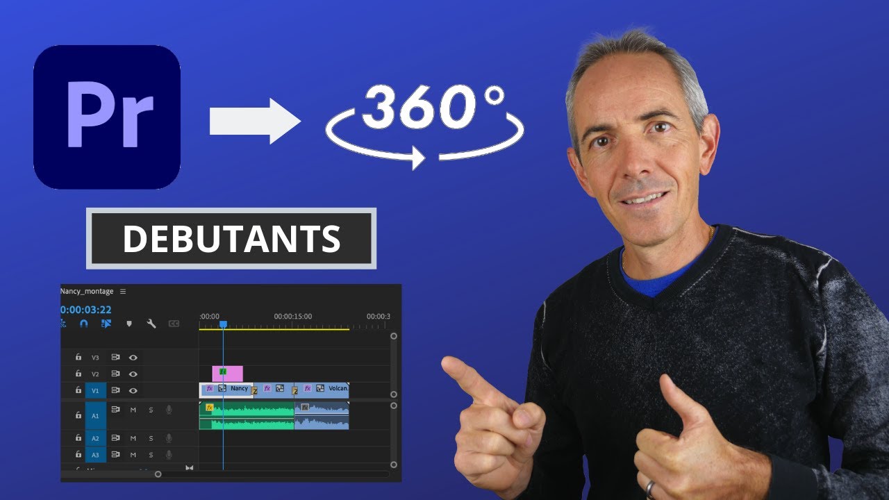 TUTO Montage vidéo 360 degrés sur Première Pro 2022 – Transitions, effets, exportation ...