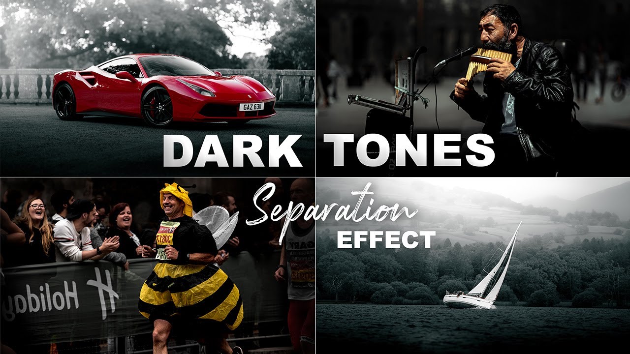 How to Edit DARK TONES Separation Effect in Lightroom! – Web Design ...