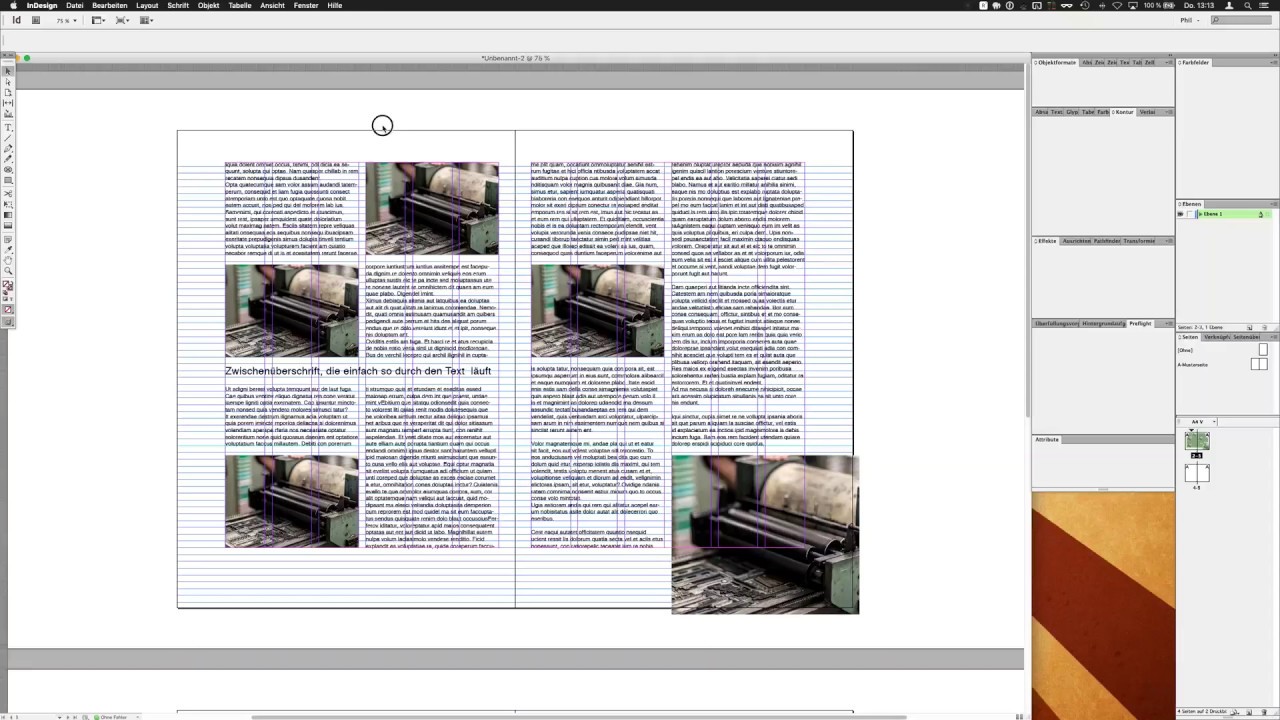 InDesign: Layout – Grundlinienraster einrichten. Tipps & Tricks – Web ...
