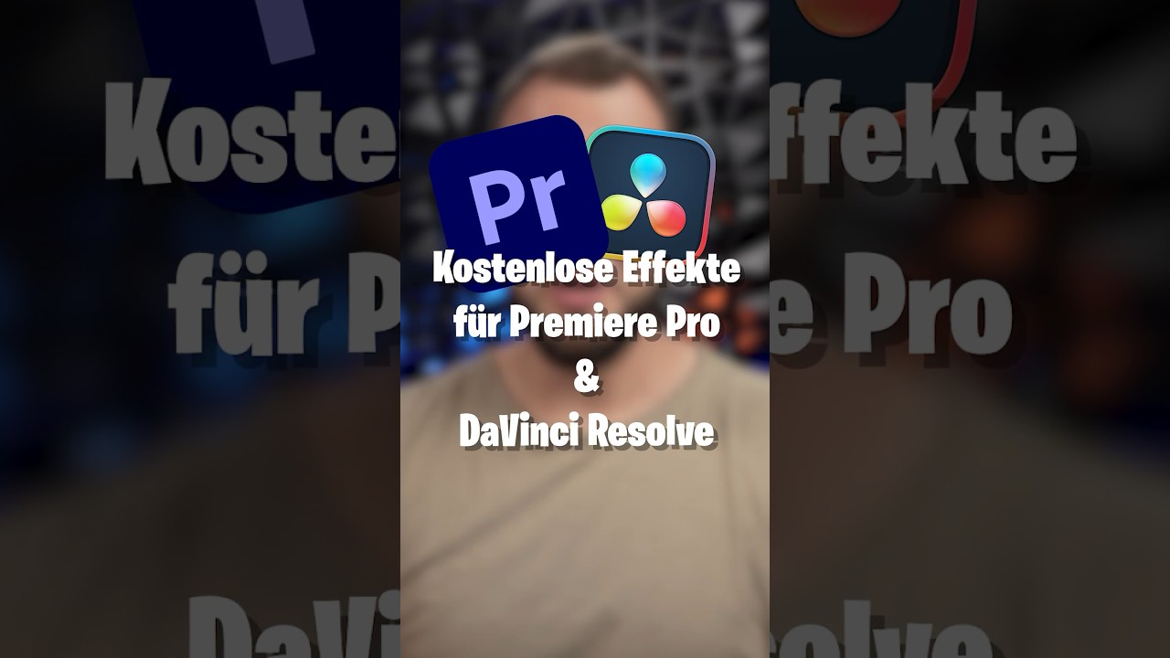 Kostenlose Effekte für Adobe Premiere Pro und DaVinci Resolve – Web Design Tutorials