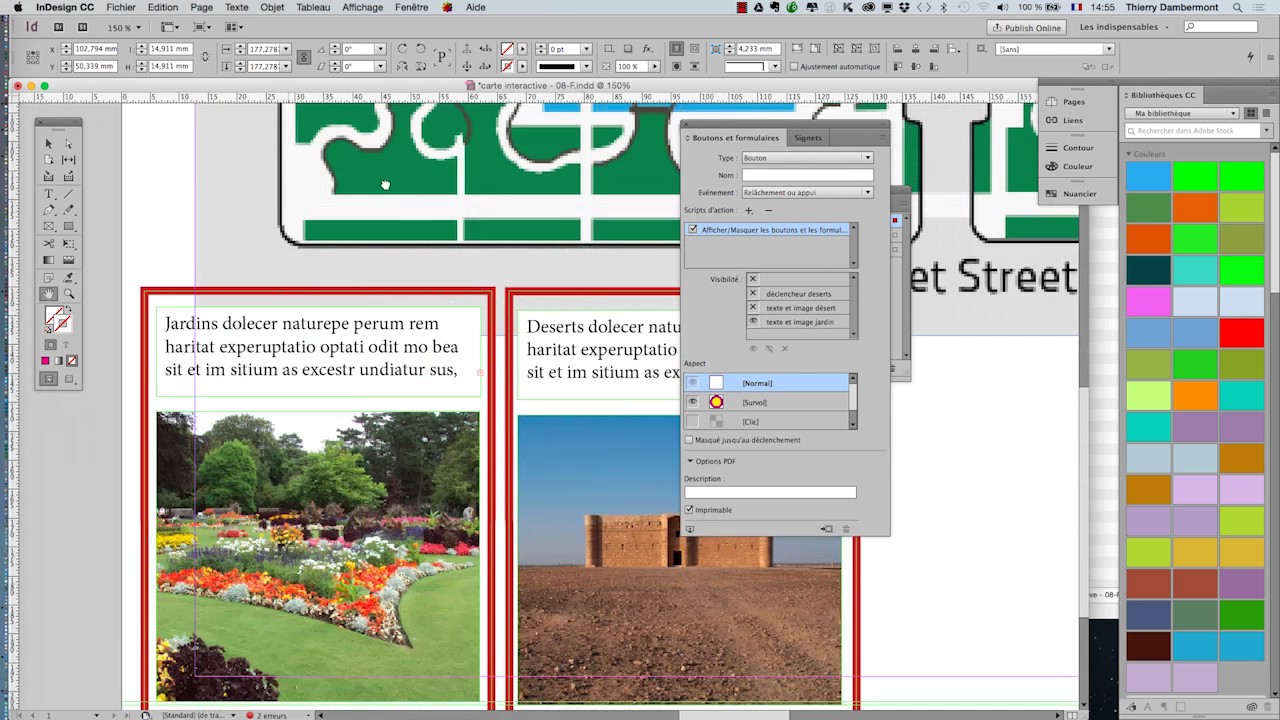 InDesign le PDF interactif les bases partie 6 sequence 02 720 – Adobe ...
