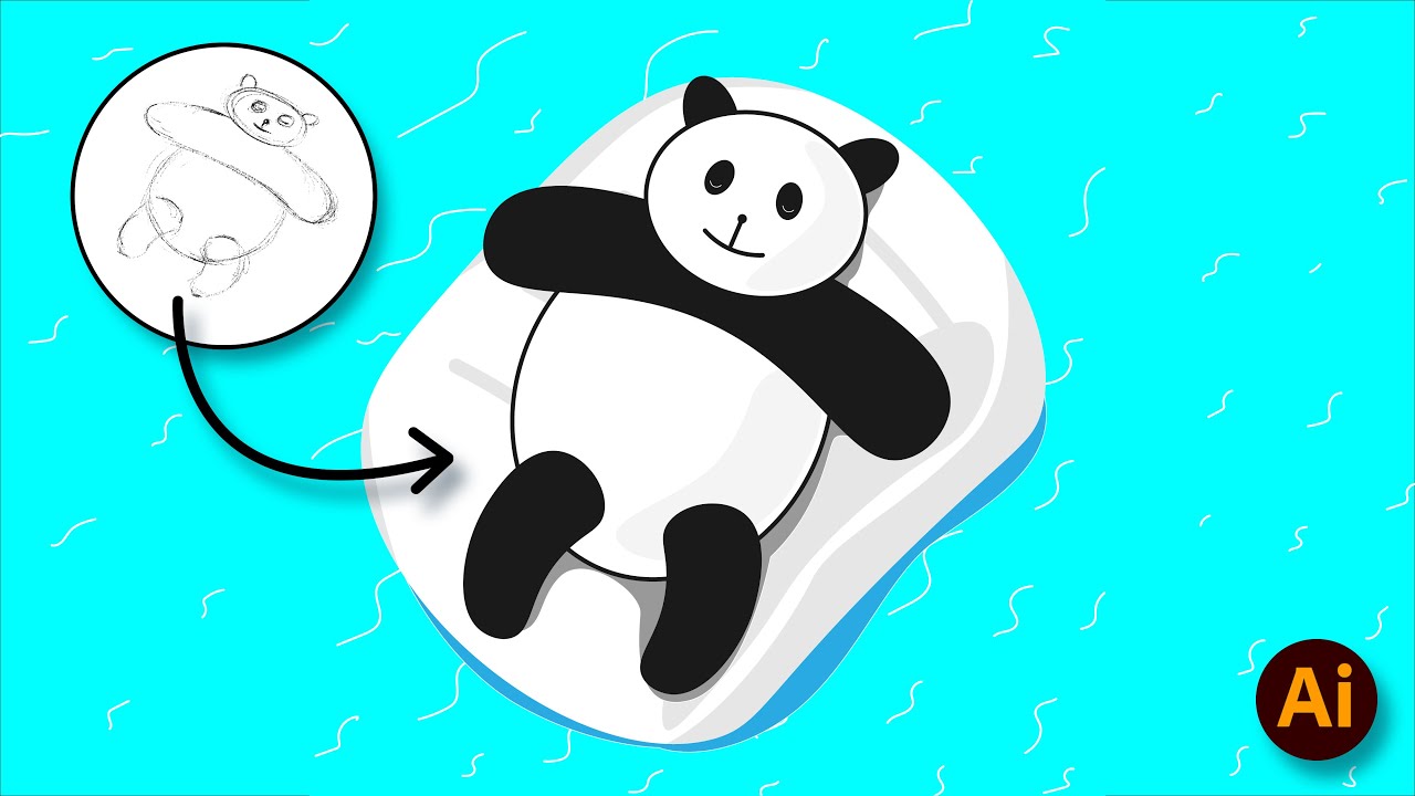 Learn to Create Vector Character in illustrator | #illustratorvector ...