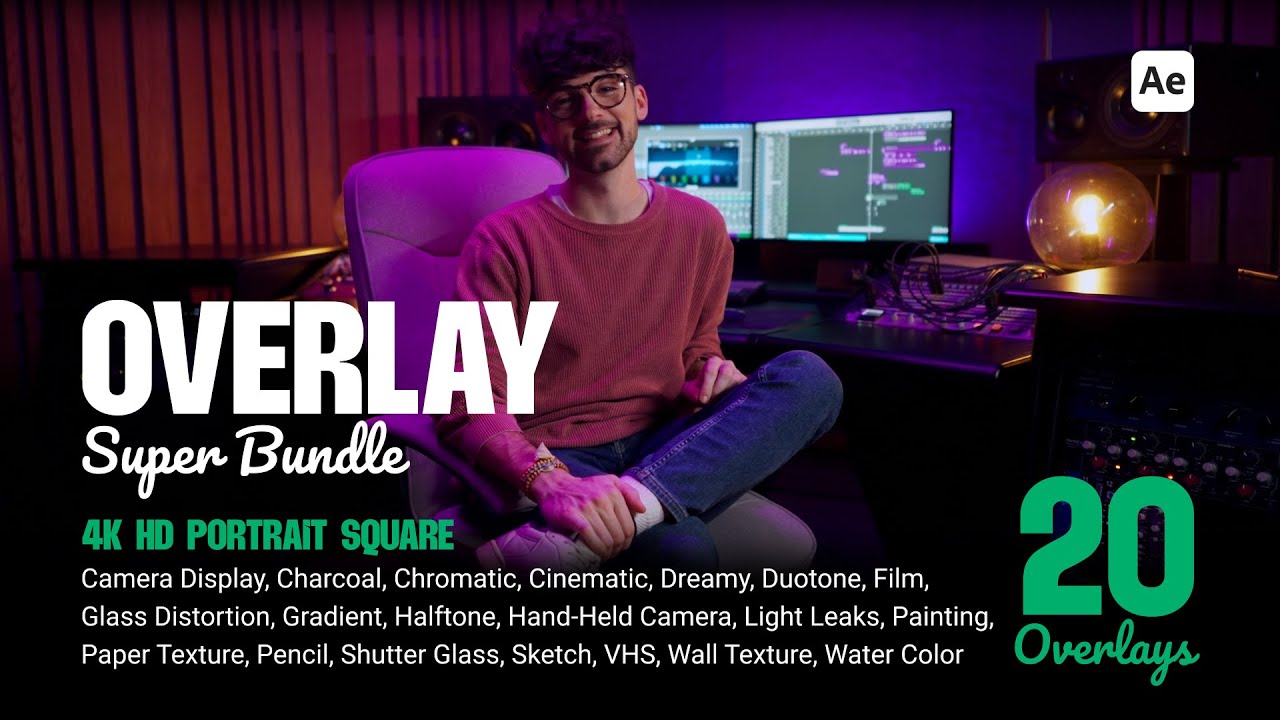 Overlay Super Bundle After Effects Tutorial – Web Design Tutorials