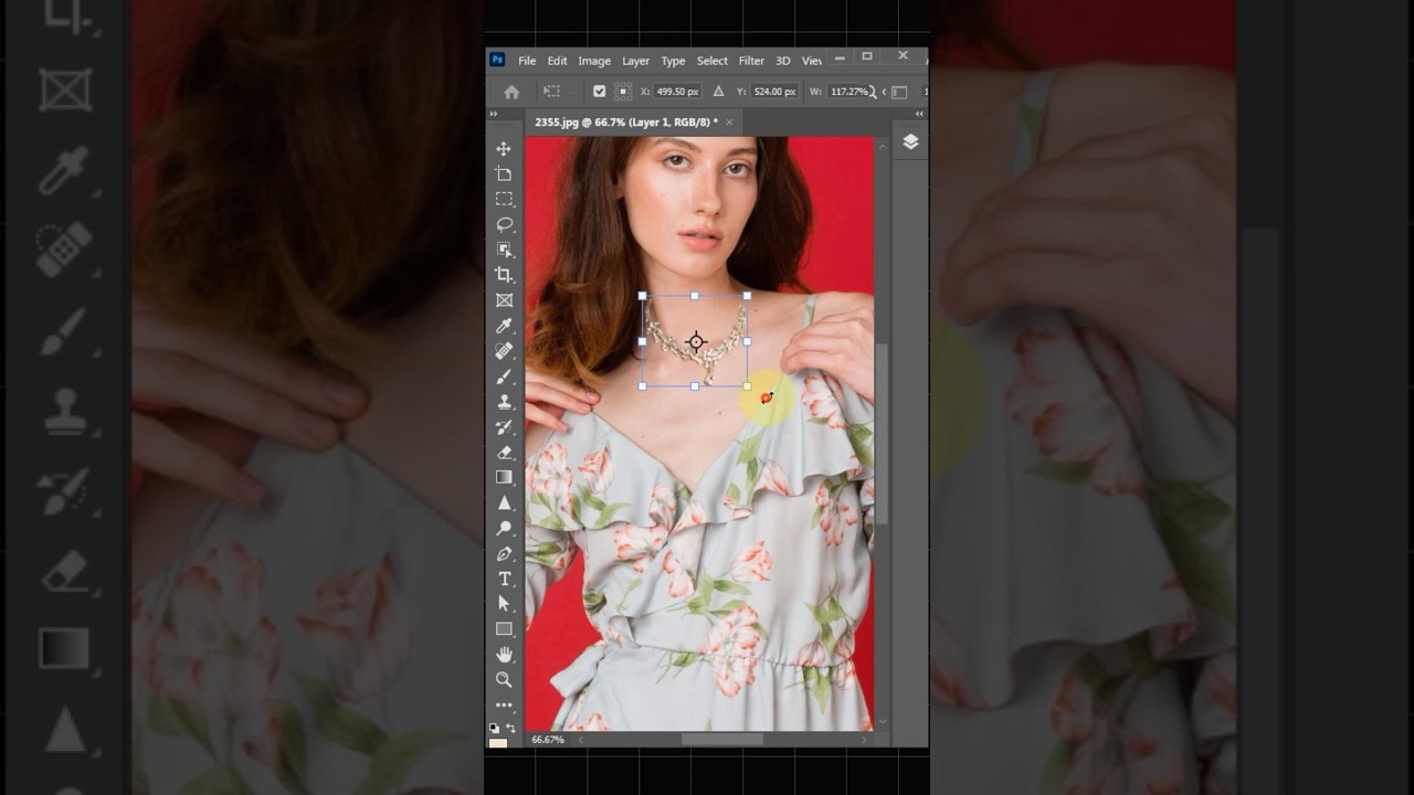 How to blend images in adobe photoshop #photoshop #tutorial #shorts # ...