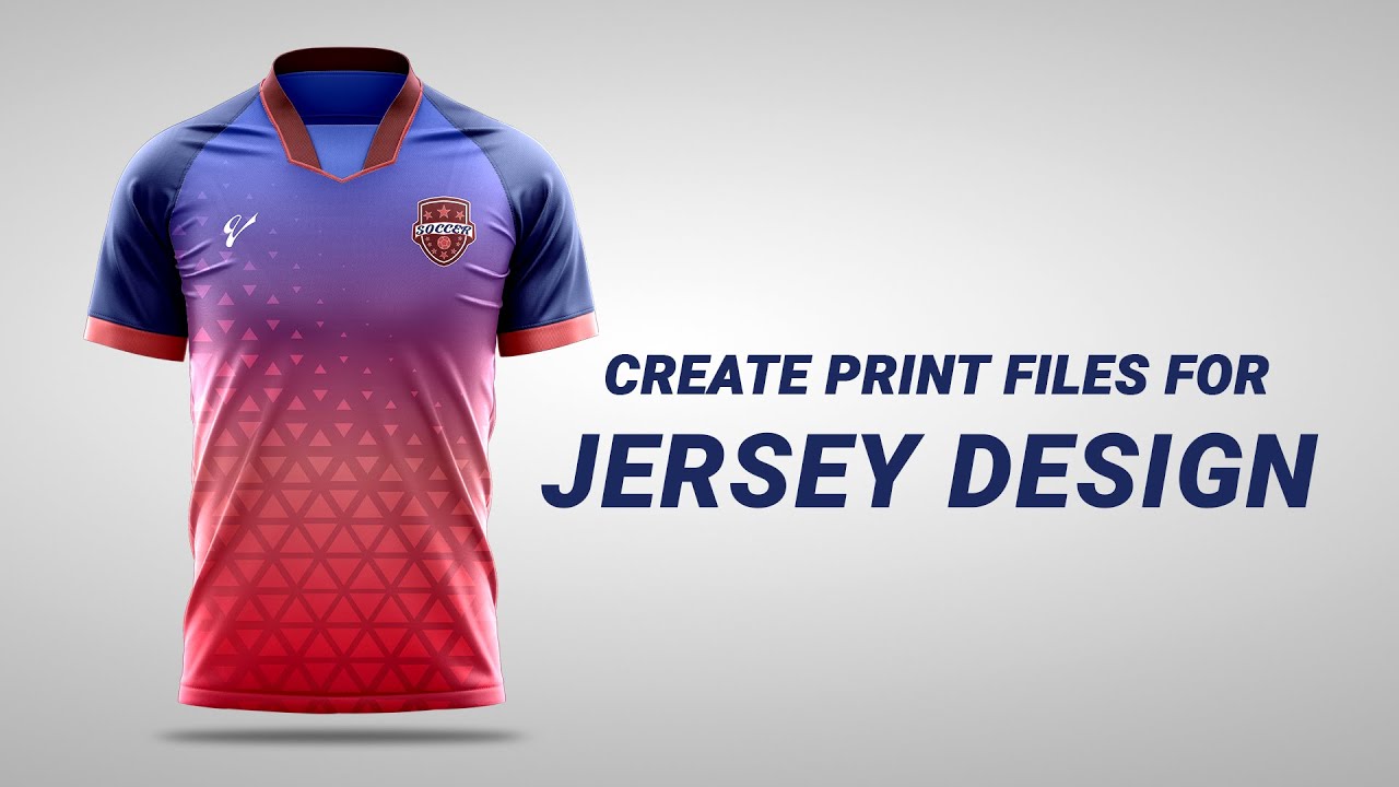 Make a Football Jersey Design – Soccer Jersey Mockup – Photoshop ...