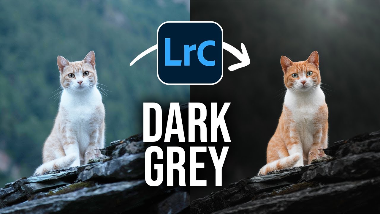 Create THIS DARK GREY Style using ONLY LIGHTROOM! – Web Design Tutorials