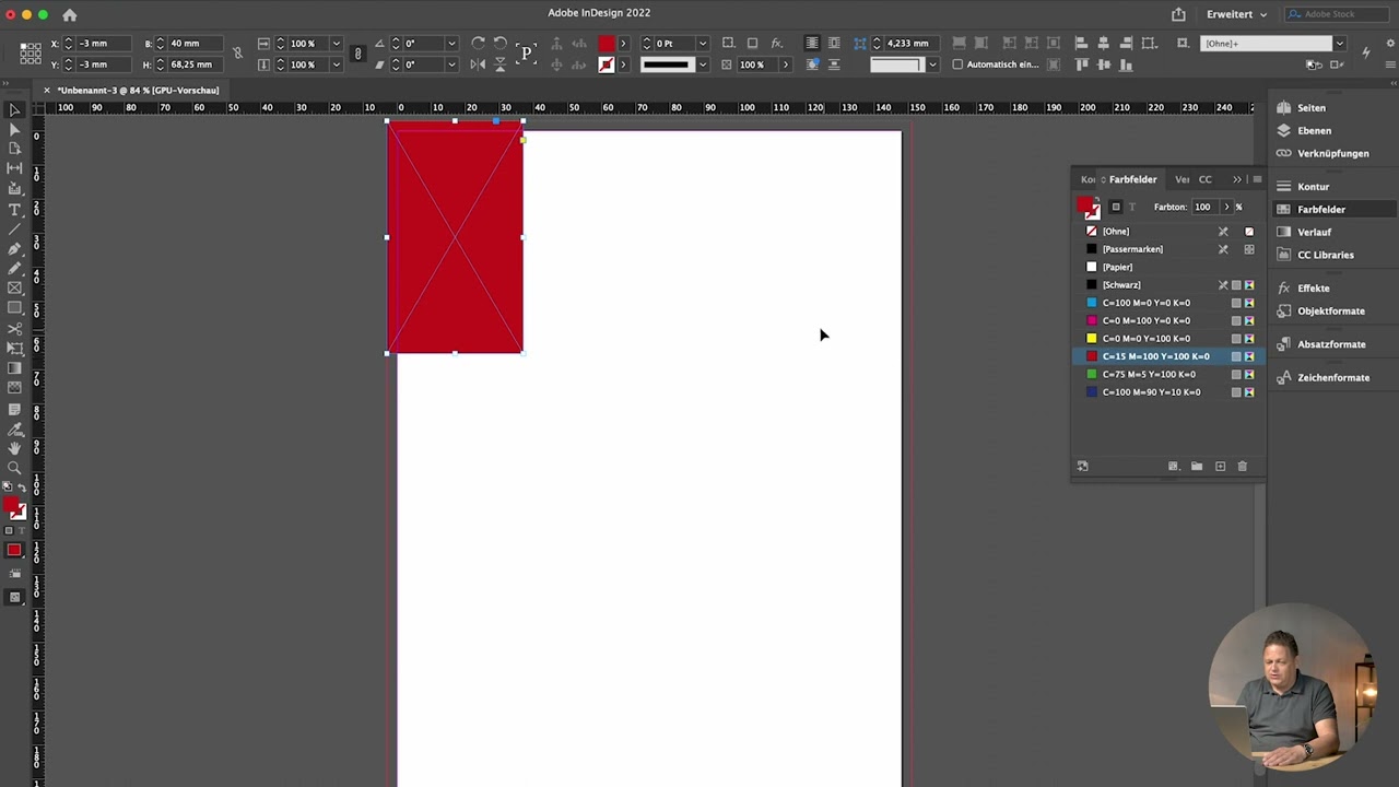 Indesign Dokument anlegen – Web Design Tutorials
