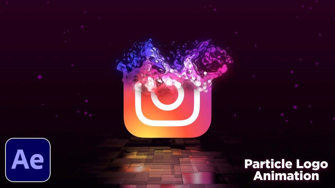 Particle Logo Animation Tutorial in After Effects | Trapcode Particular Plugin | 3D Reflection ...