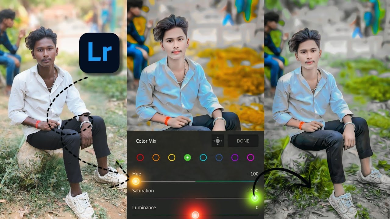 LIGHTROOM PHOTO EDITING | YELLOW 💛 AND DARK 🖤 COLOUR PHOTO EDITING | PHOTO EDITTING KAISE KARE ...