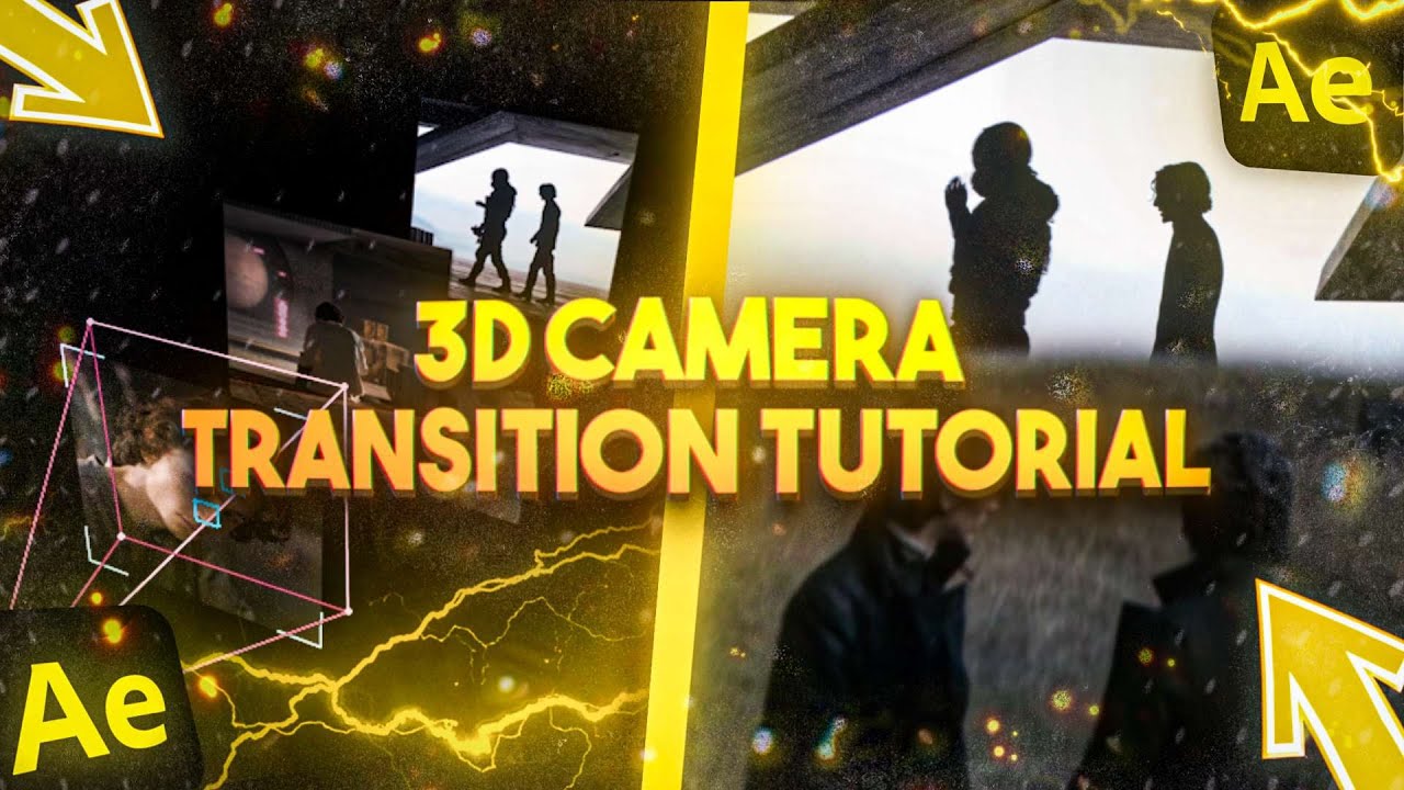 How To Make 3D CAMERA TRANSITIONS on After Effects | step by step tutorial • – Web Design Tutorials
