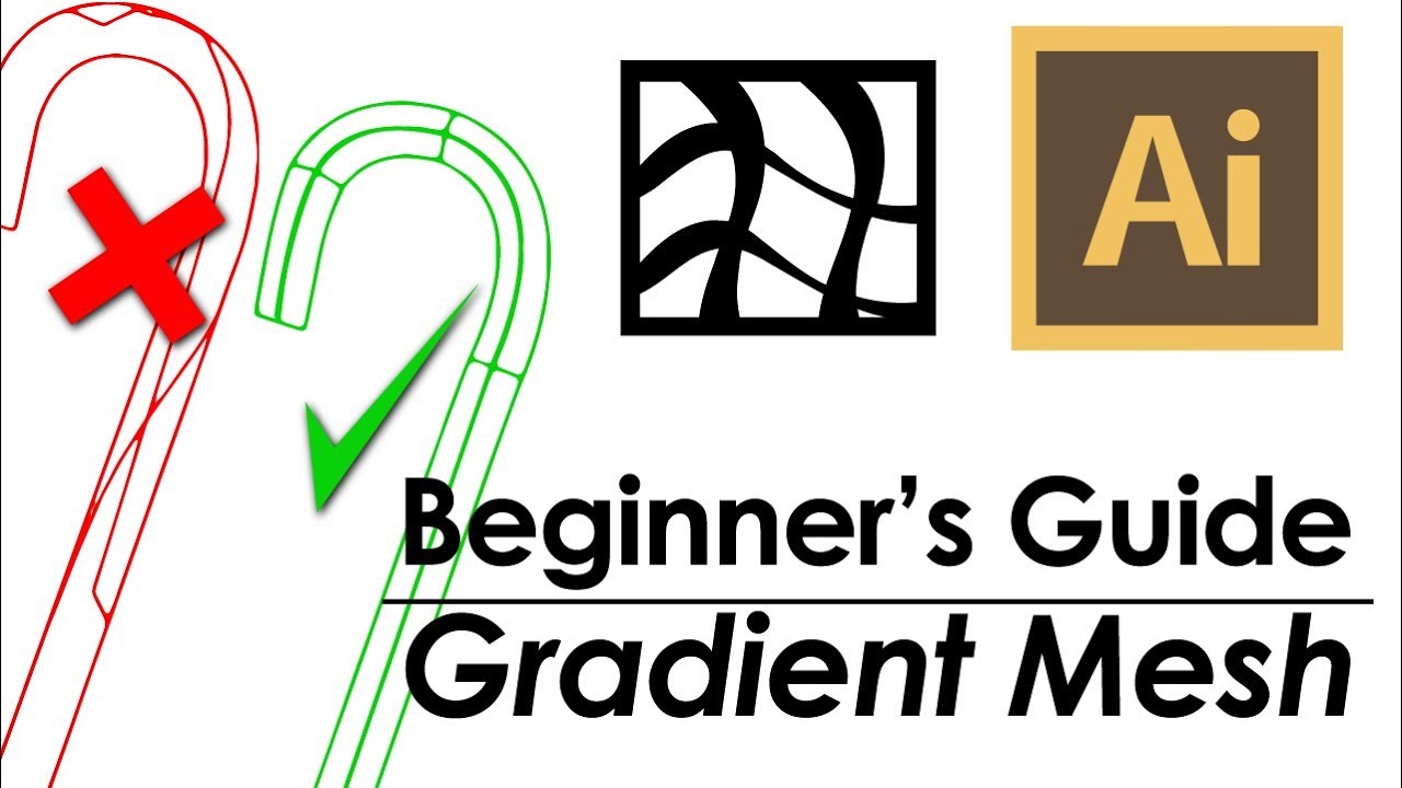 How to use the Gradient Mesh Tool – Adobe Illustrator Tutorial – What ...