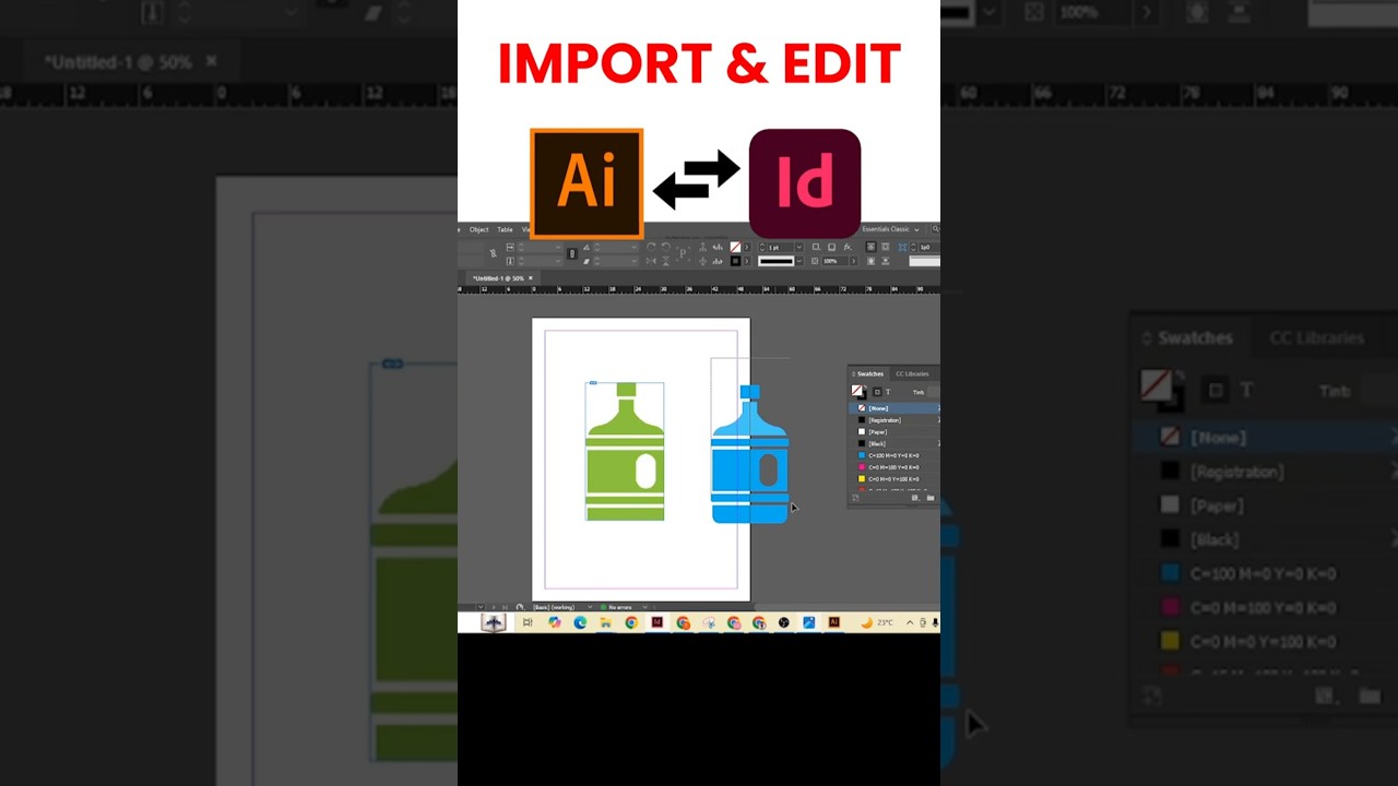 How to Import and edit Illustrator file in InDesign – Lee Graphics ...